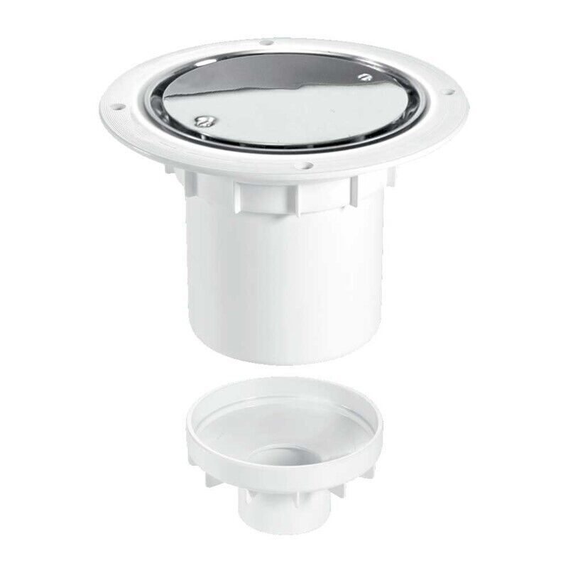 Wet Room Gully Shower Drain McALPINE TSG2SS for Sheet Flooring Trapped ...
