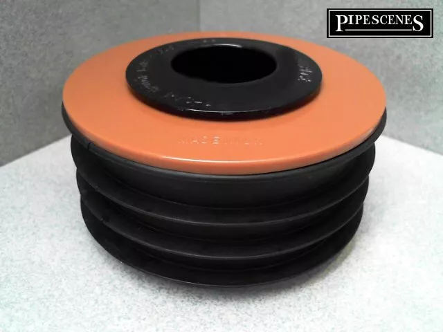 Waste to Soil Adapter Cap Pipe Reducer 110mm 4" to 32mm 36mm 1 1/4 ...