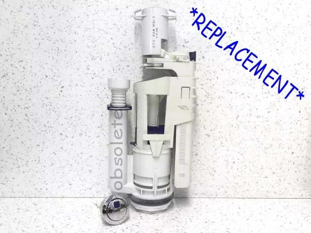 Geberit Impuls 280 Dual Flush Valve Syphon 282.350.KD.1 REPLACEMENT ...