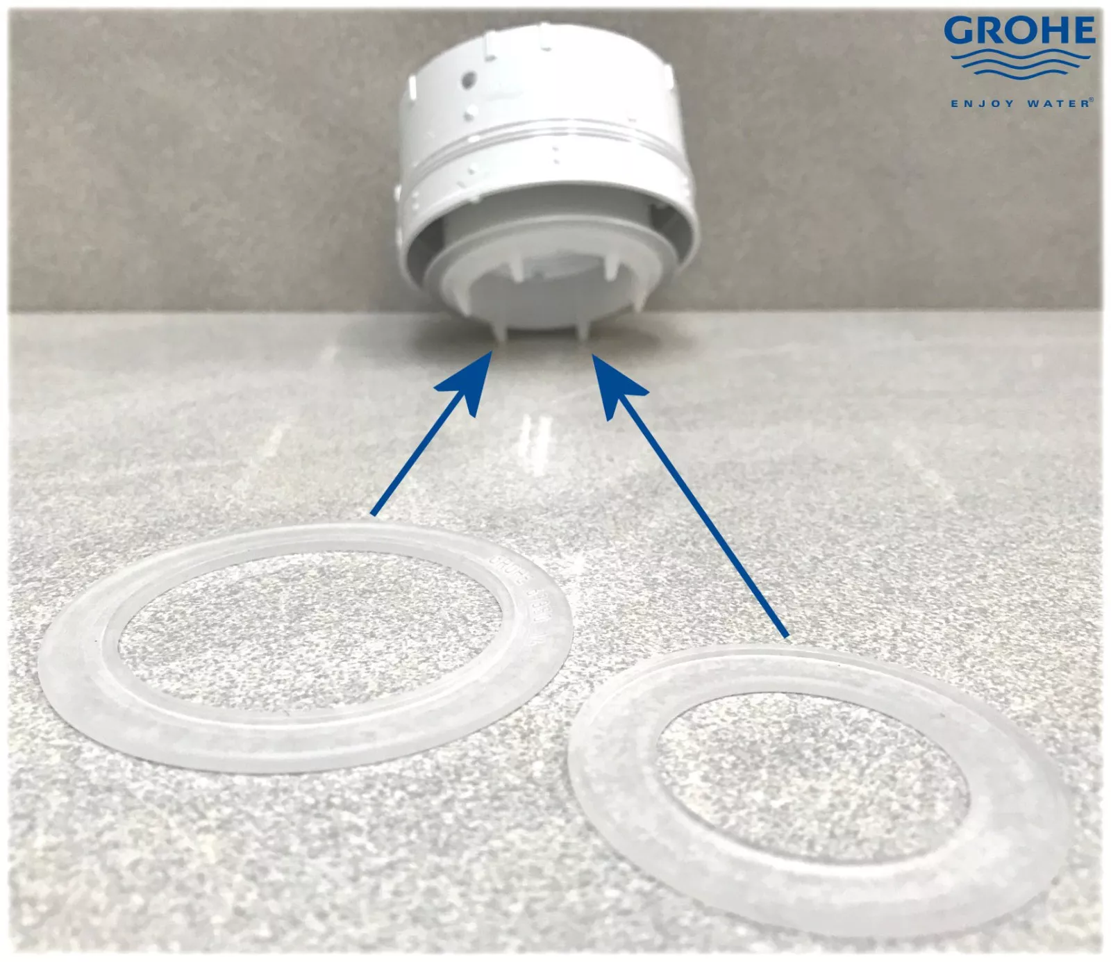 Grohe Adagio Replacement Flush Valve Seals Only 43808000 | 43808 ...