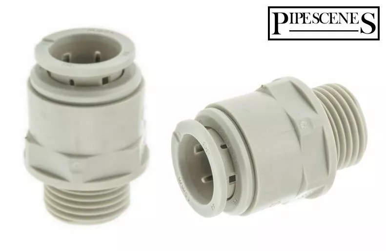 Hansgrohe Pair 1/2" Inch Flexi Tail Pipe Adapter Fitting PUSHFIT ...