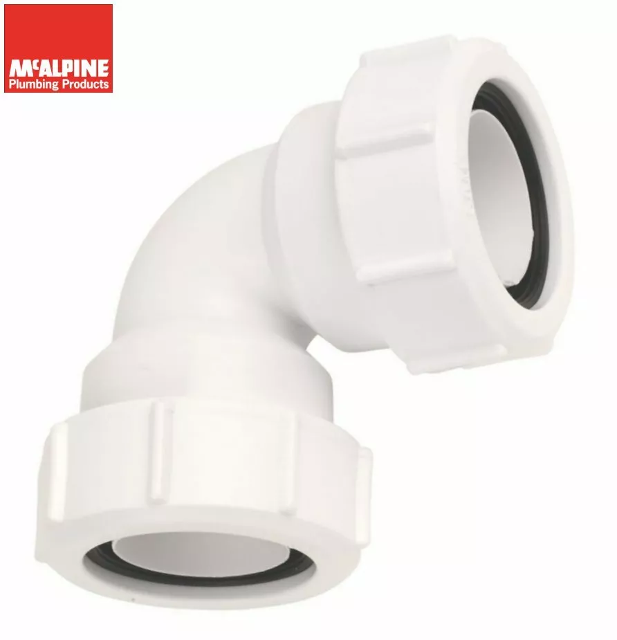 McAlpine MS4 32mm Elbow Bend – Universal Multifit Compression Waste ...