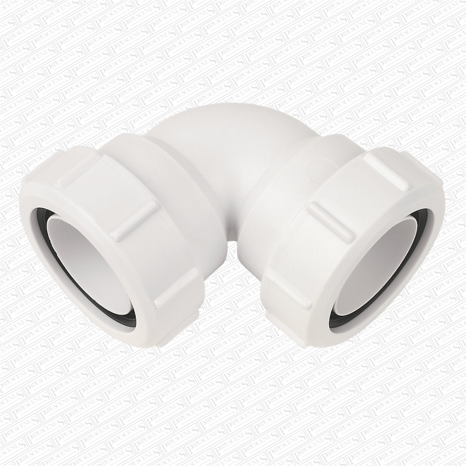 McAlpine MZ4 90° Elbow Bend – 2" Compression Multifit Drain Connector ...